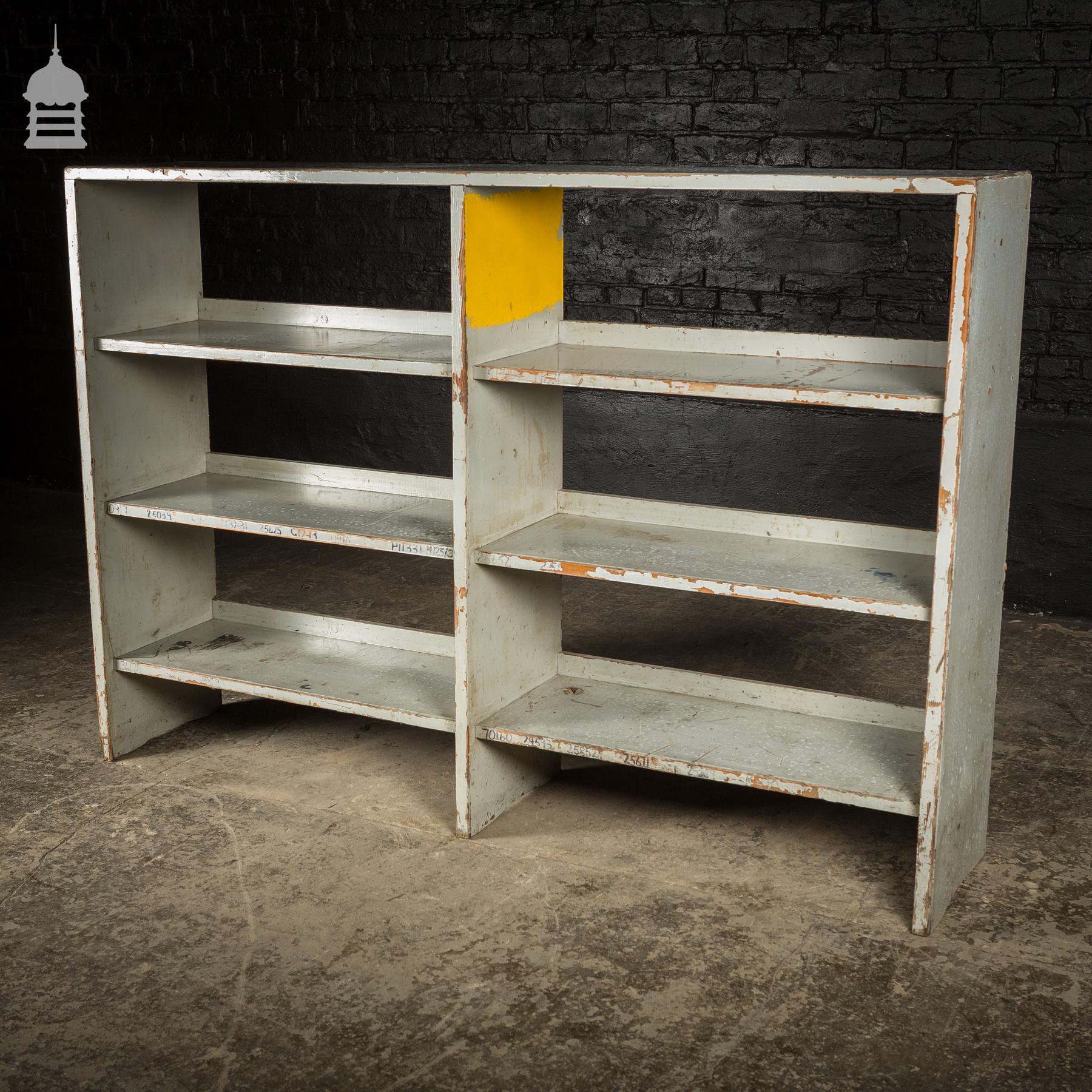 Light Grey Industrial Workshop Shelving Unit | Norfolk Reclamation